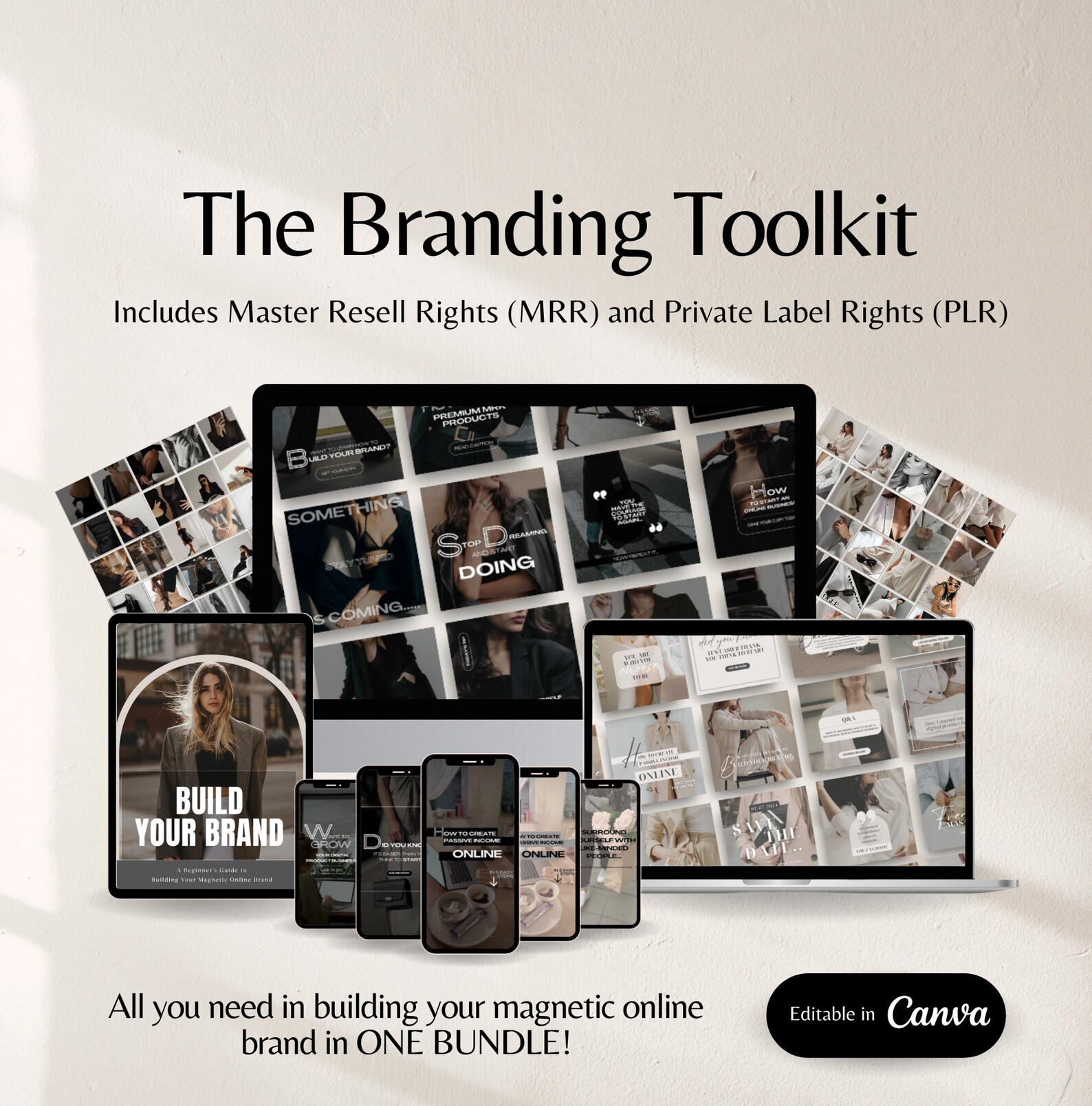Branding Kit Bundle for Digital Marketing W Master Resell Rights MRR ...