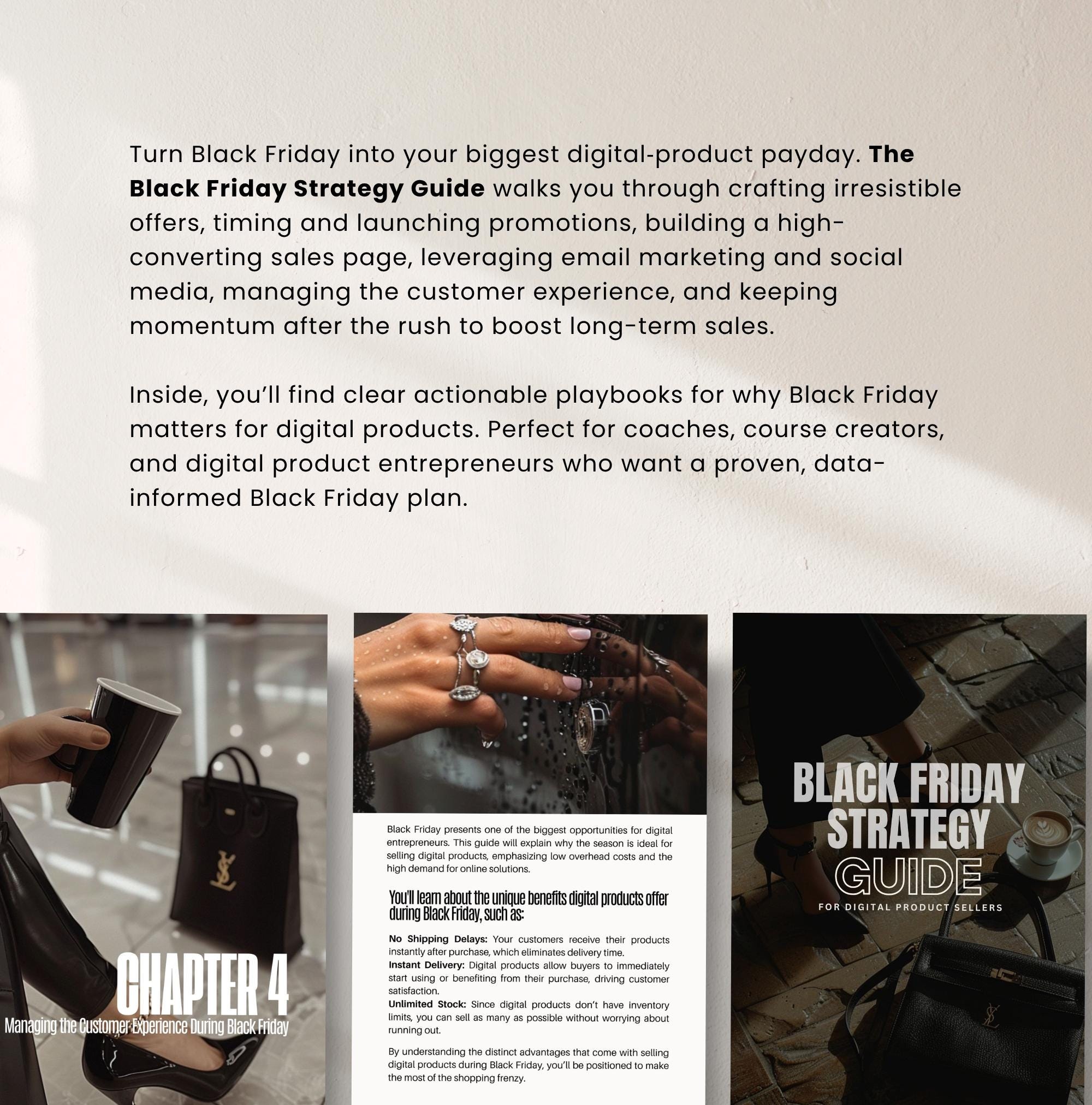 Black Friday Guide Launch Strategy Guide for Digital Products Black ...