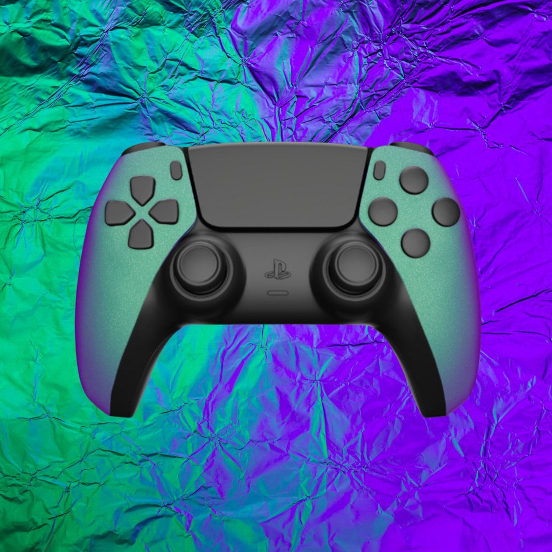 PS5 Custom Controller Enchanted Chameleon - Etsy