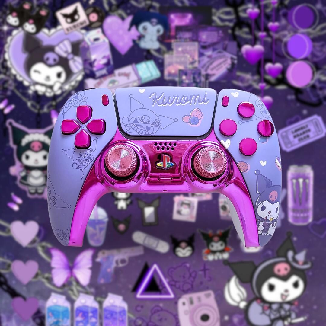 PS5 Custom Controller With Hall Effect- Kuromi - Etsy