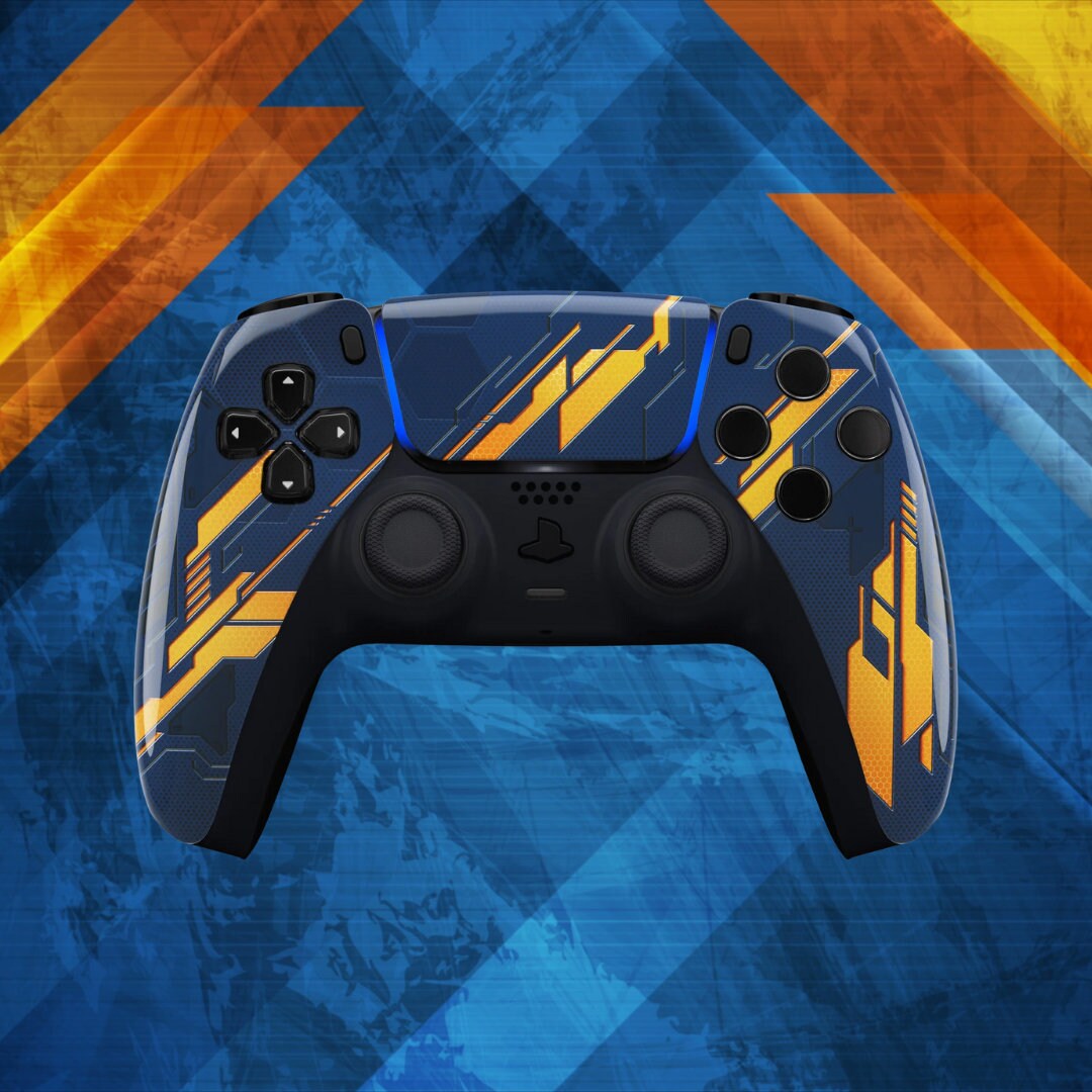 PS5 Custom Controller Glow in Dark Mecha Orange - Etsy