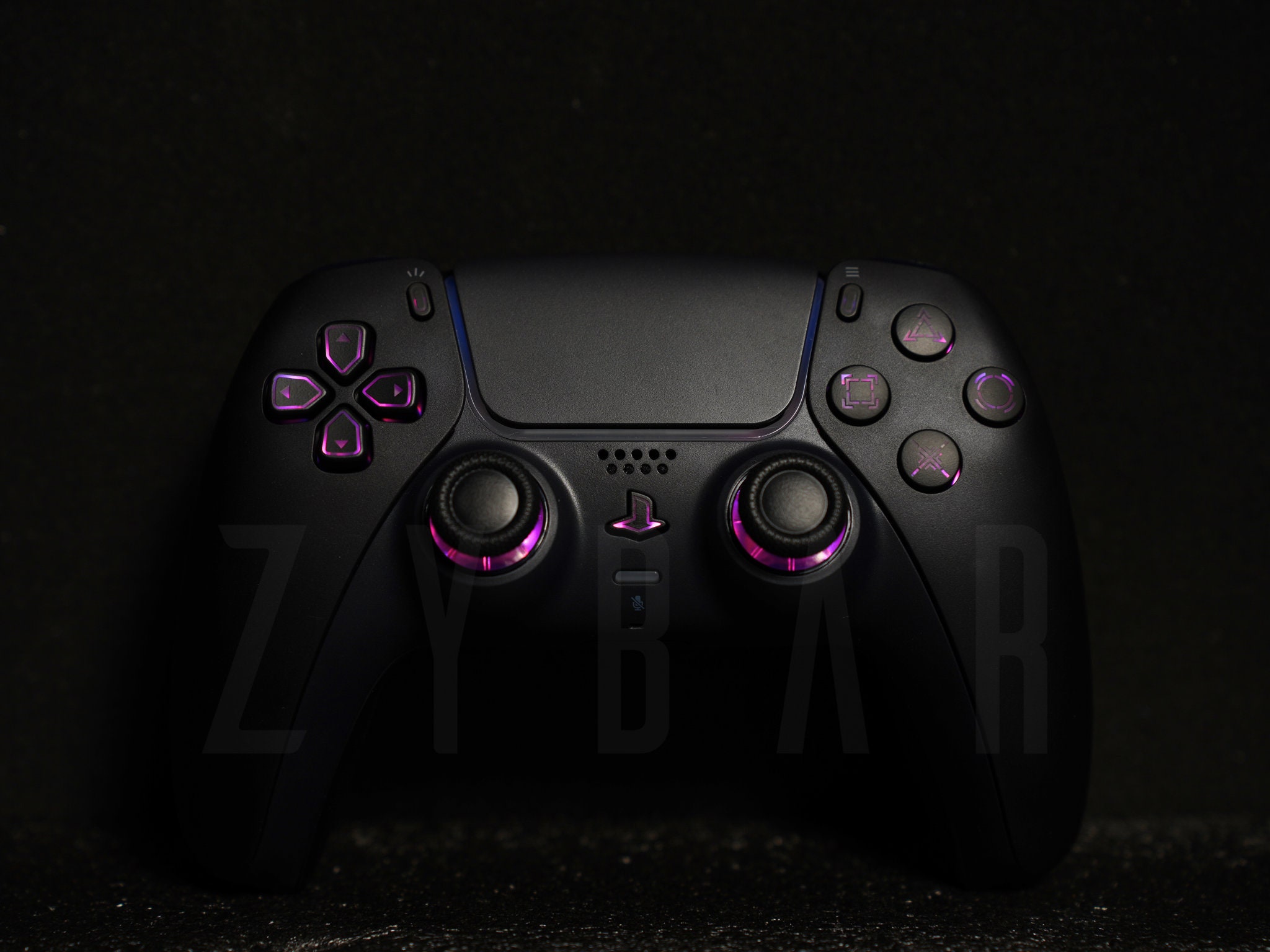 PS5 Custom Controller - Stealthy RGB - Etsy