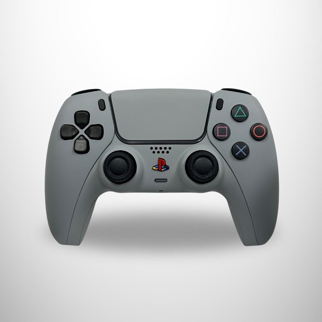 30th Anniversary PS5 Controller Collection - Grey Classic PS1 Edition ...