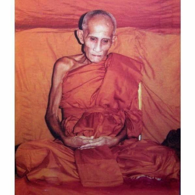 RARE LP Pinak Ling Lom Chok Laap Bucha Thai Amulet Wat Sanomlao Luang ...