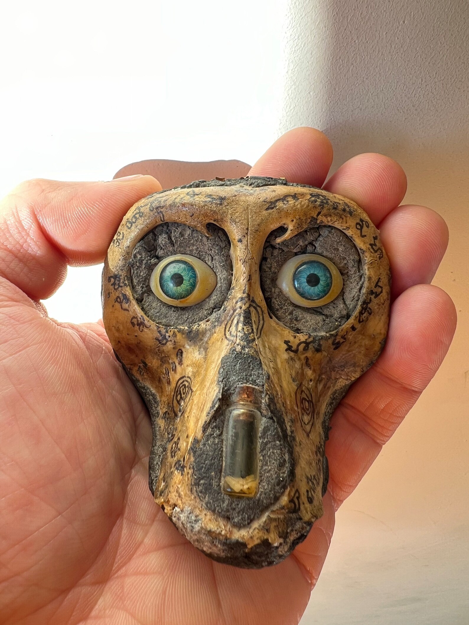 RARE LP Pinak Ling Lom Chok Laap Bucha Thai Amulet Wat Sanomlao Luang ...