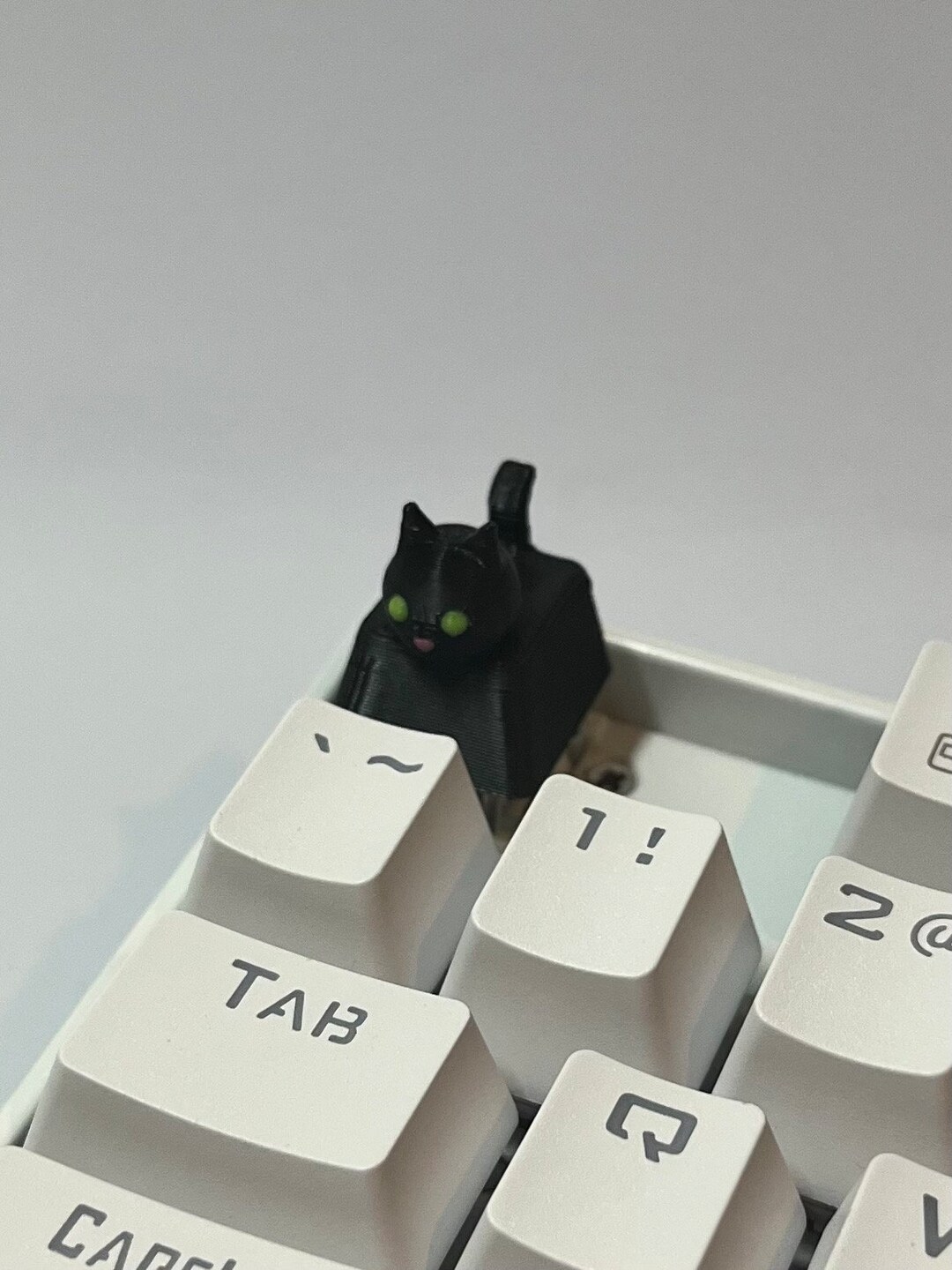 Cat Keycap Gift for Kids Computer Keycap Cat Gift for Cat Lovers ...