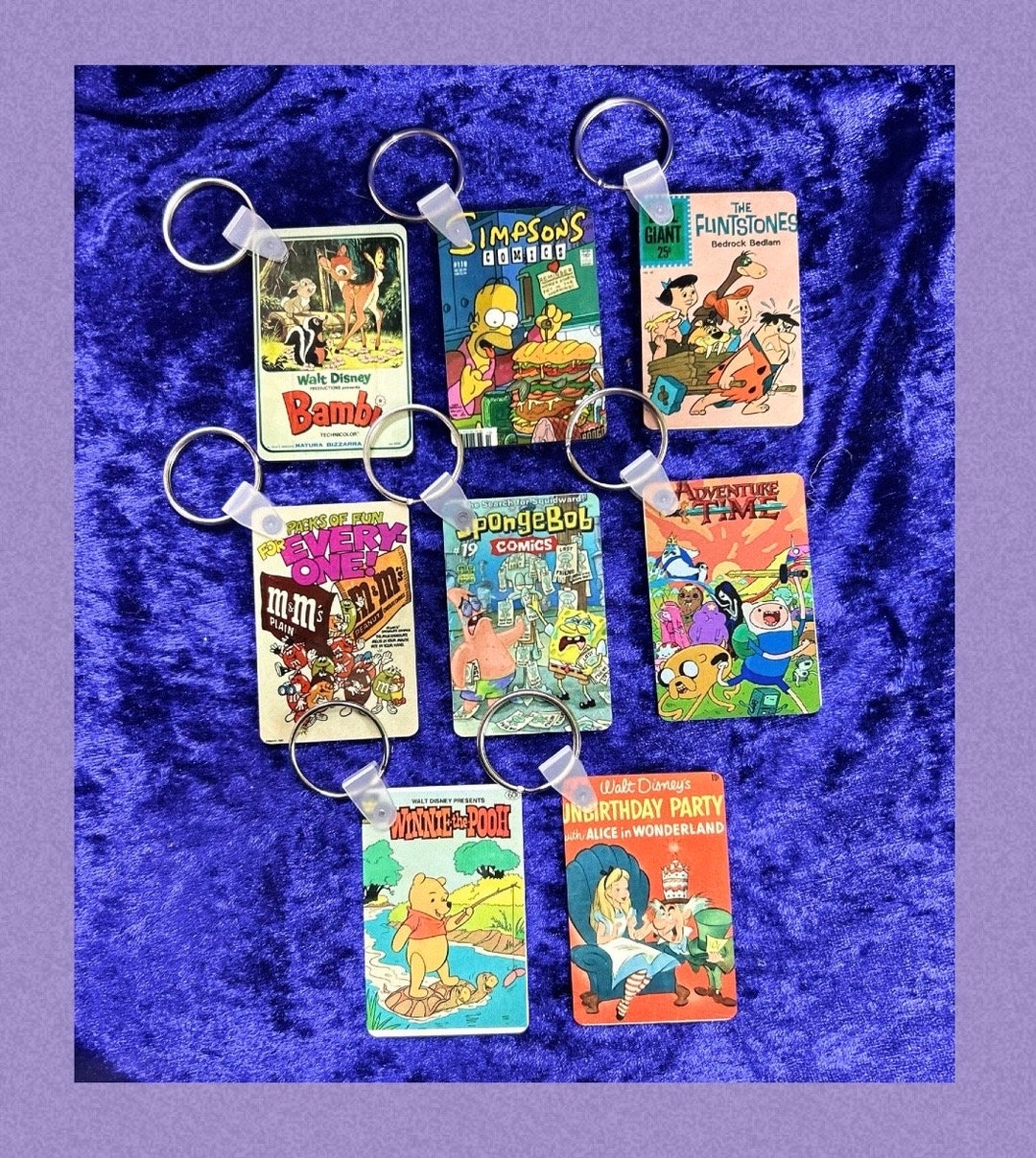 Cartoon Keyring - Etsy