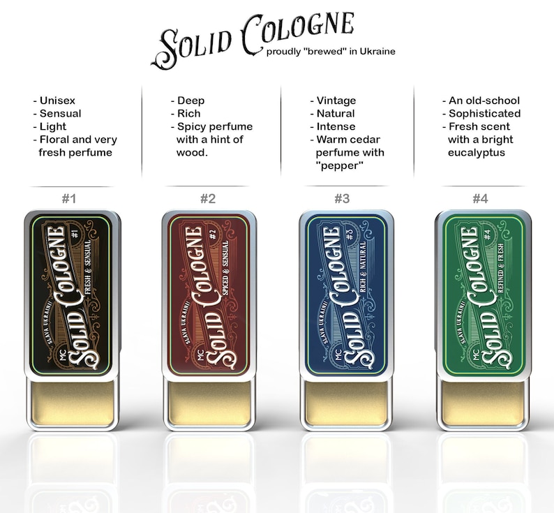 SOLID COLOGNE Men,unisex, High Quality Perfume Handmade, Perfume. All ...