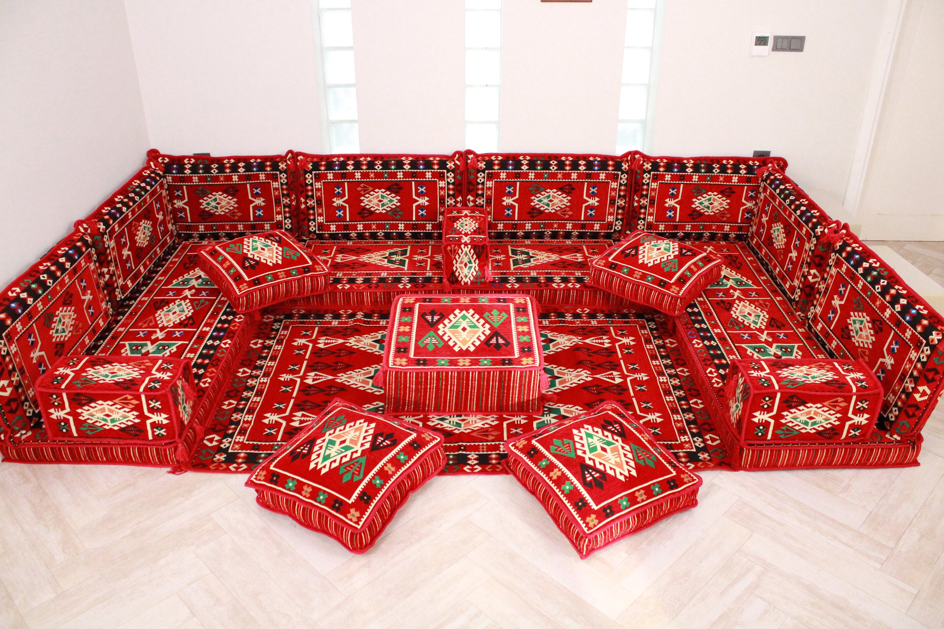 Arabic Majlis Sofa, Arab Living Room Furniture, Arabic Jalsa, Arabic ...
