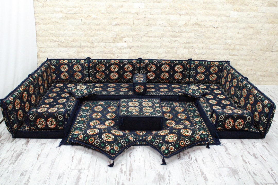 Arabic Majlis Sofa, Living Room Furniture, Arabic Jalsa, Arabic Floor ...