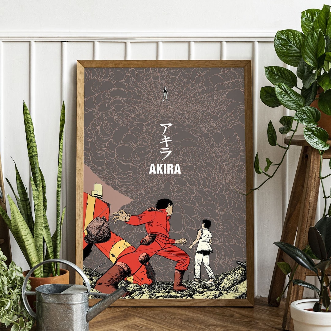 Akira Print Akira Anime Poster Akira Poster Japanese Anime Akira Wall ...