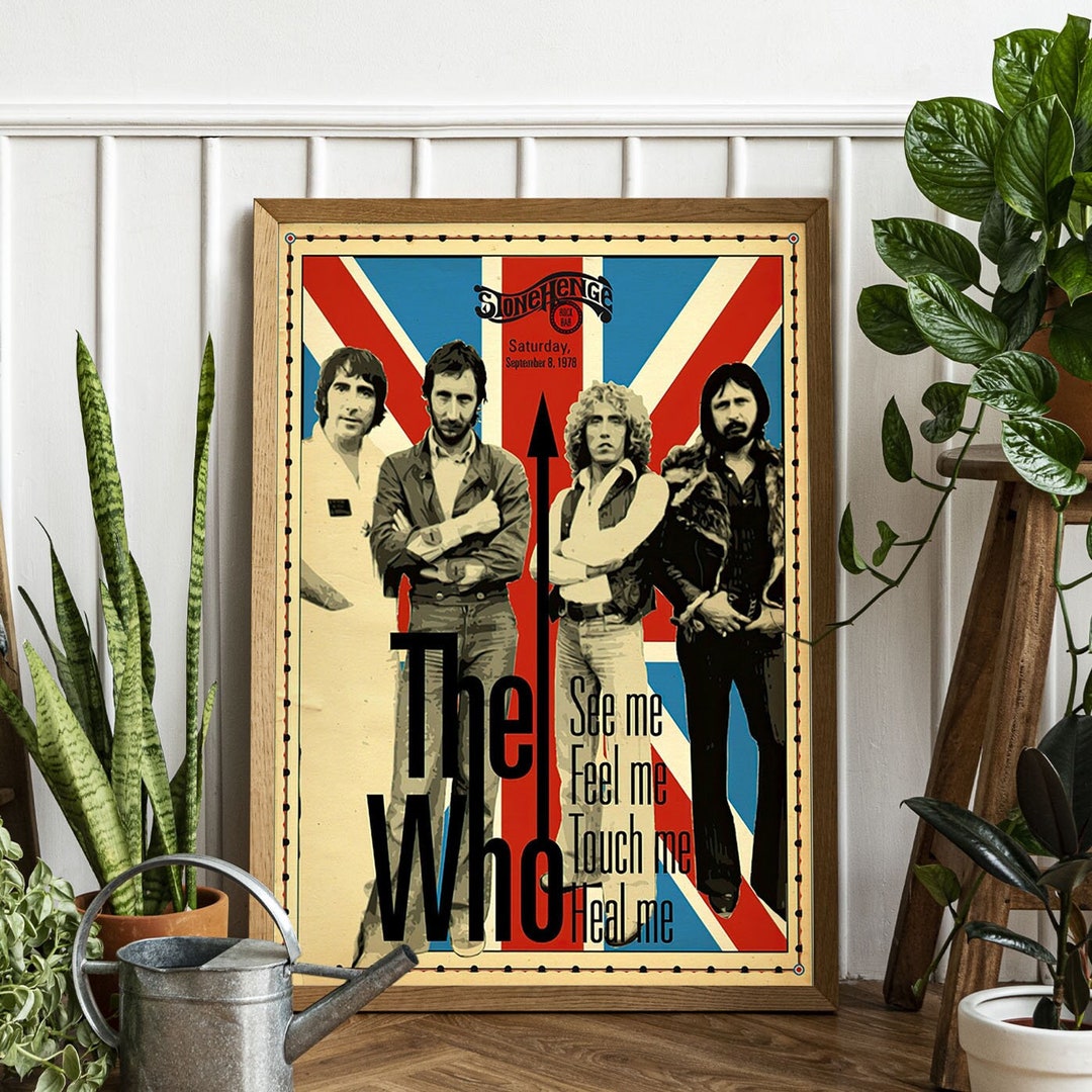 The Who Canvas the Who Album Poster the Who Decor Art the Who Decor the ...