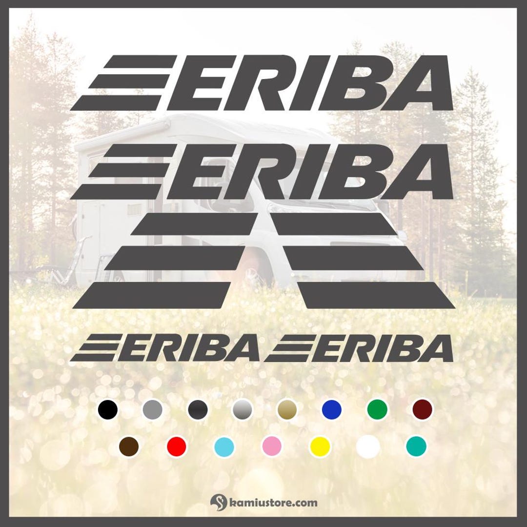 Eriba Logo Logo Set Sticker for Camper Caravan Trailer and Boats - Etsy UK