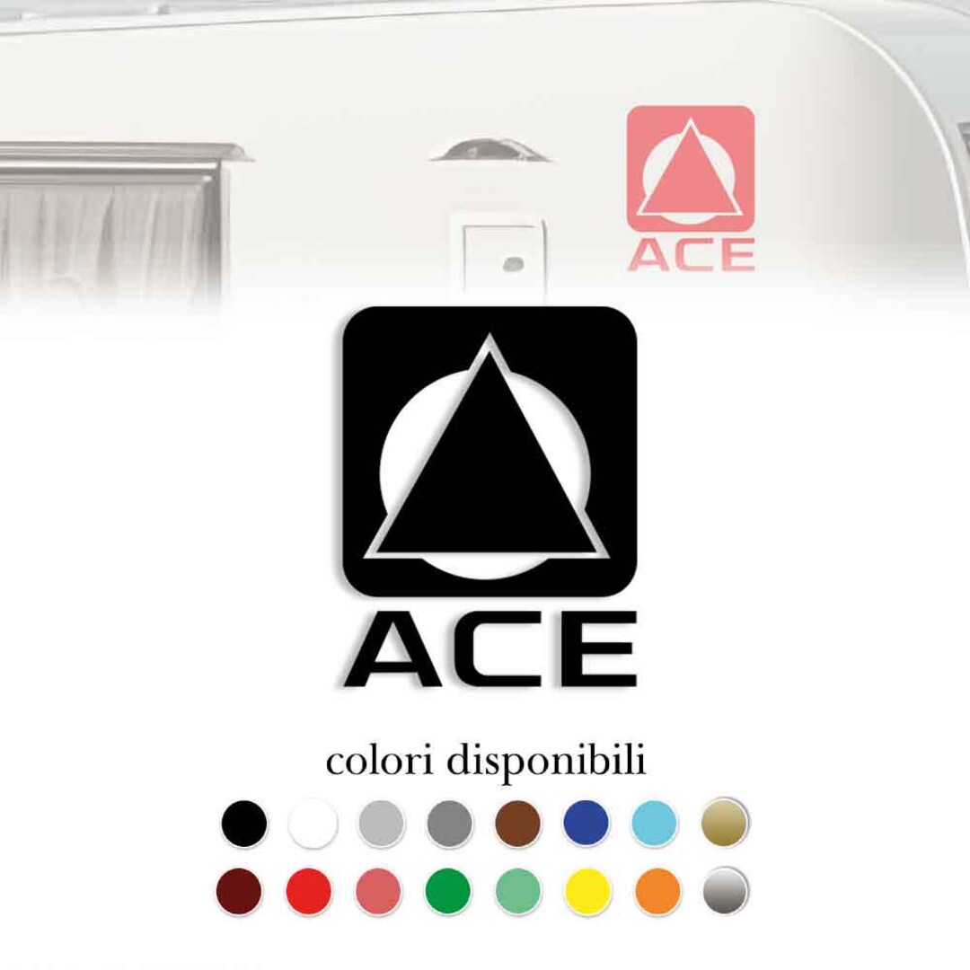 Ace Logo Sticker Set for Camper, Caravan, Trailer, and Boat - Etsy