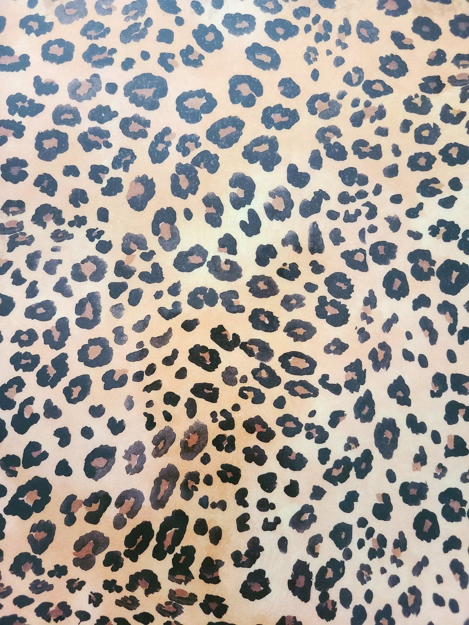 HP Classic Leopard Chetah Animal Print Dashboard - Etsy