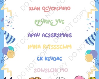 Bluey Maze Game, Digital File, PDF - Etsy