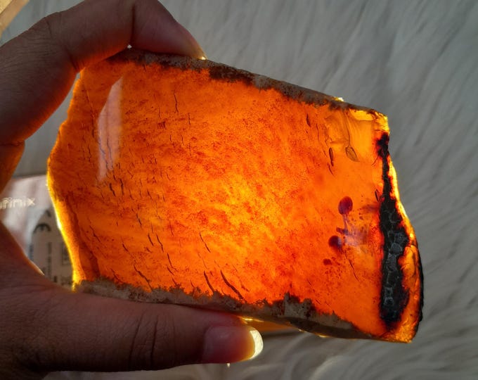 49gr Indonesia Sumatra Amber Stone Slab Gemstone 74 - Etsy