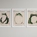 Set of 3 Posters – Grumpy Toad, Surprised Toad, Unimpressed Toad, Hoji ...