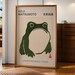 Set of 3 Posters – Grumpy Toad, Surprised Toad, Unimpressed Toad, Hoji ...