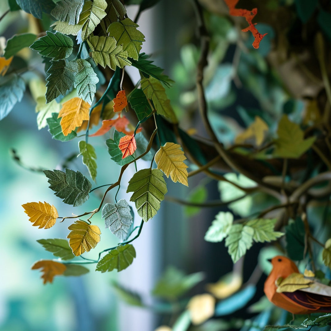 Handmade Paper Rattan Flowers Showcase - Etsy