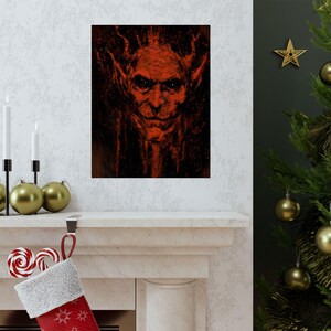 Dark Art Matte Vertical Posters, Satan is Real, Kim Diaz Holm, Poster ...