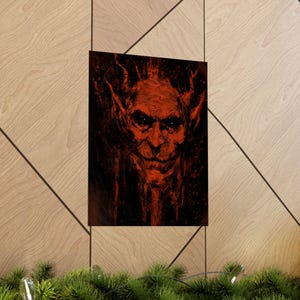 Dark Art Matte Vertical Posters, Satan is Real, Kim Diaz Holm, Poster ...