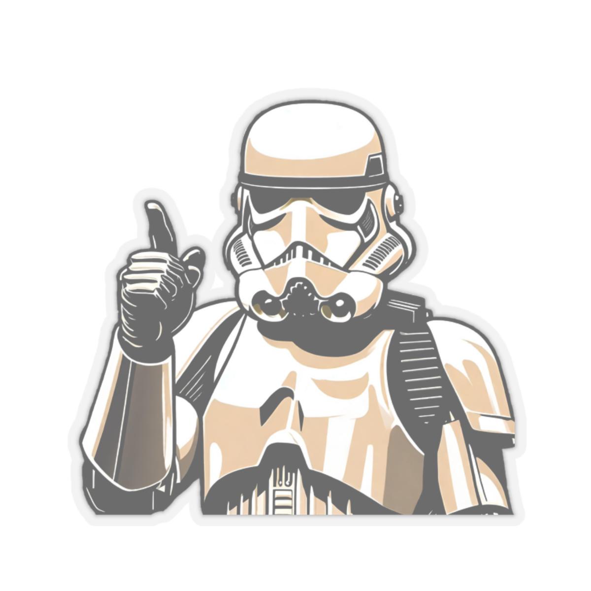 Star Wars Storm Trooper Sticker Kiss-cut Stickers, Decal, Laptop Decal ...