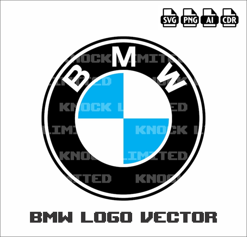 BMW Logo Vector | Svg,cdr,ai,png,dxf– High-quality Digital Download - Etsy