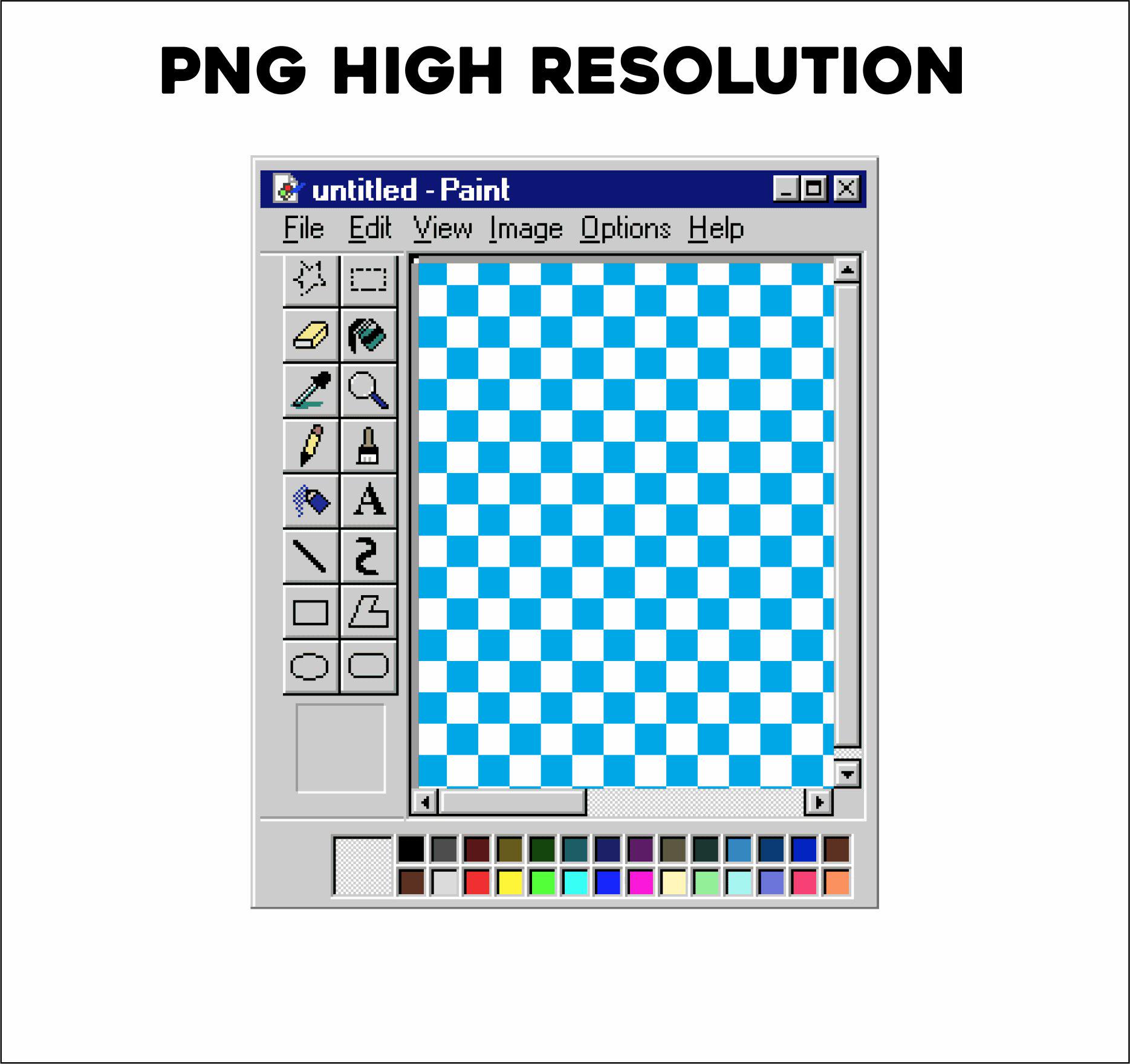 Mirror Art Design , Microsoft Paint Window Sticker - Retro Computer ...