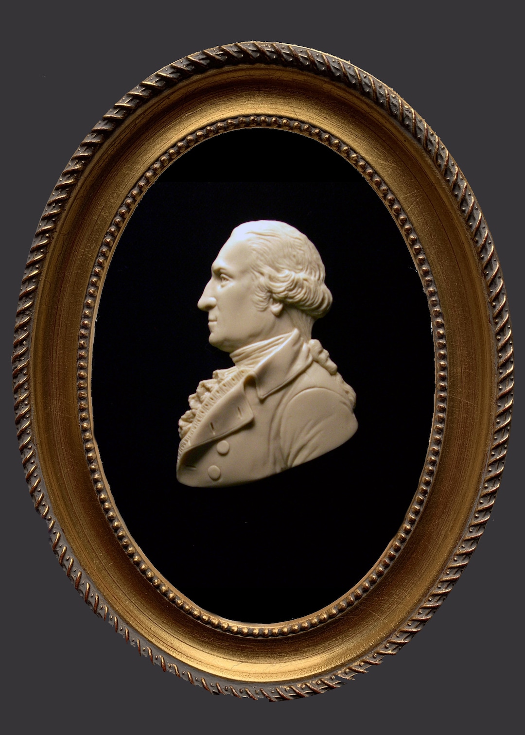 Wax Portrait of George Washington, Framed. - Etsy