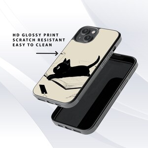 Cute Black Cat - Phone Case Cover [compatible With iPhone Models ...