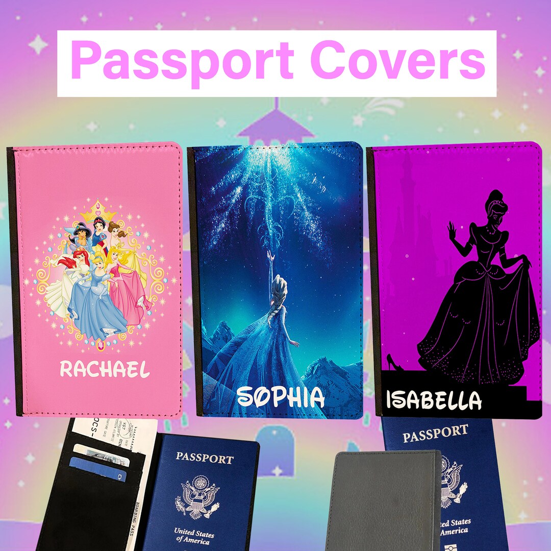 Personalized Passport Covers Travel Holiday Suitcase Vacation Accessory ...
