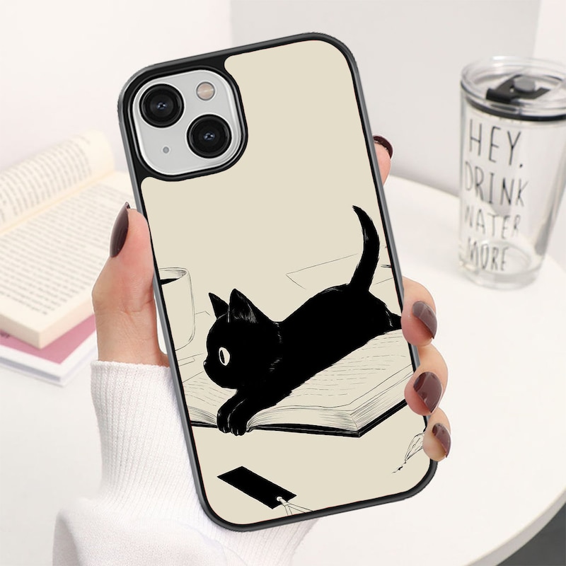 Cat iPhone Case - Etsy