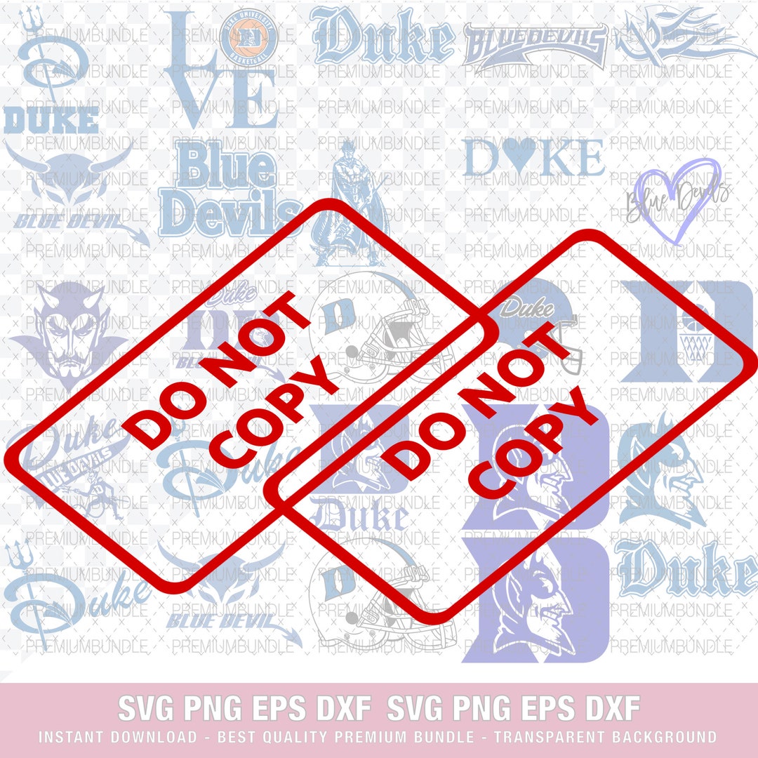 Duke Devils Svg Bundle,duke Blue Devils Svg,bluedevil Svg,duke ...