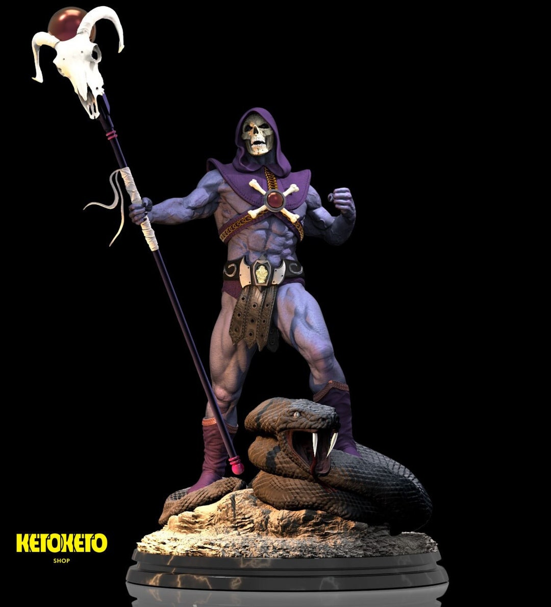 Skeletor 3D STL Model File, Skeletor High Quality STL File, Skeletor 3D ... Skeletor 3D STL Model File, Skeletor High Quality STL File, Skeletor 3D ...