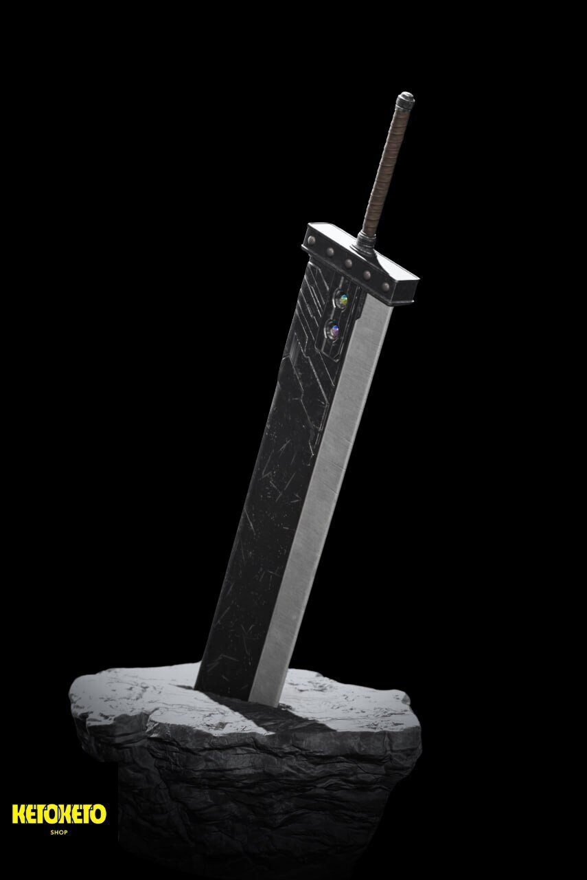 Buster Sword 3D STL Model File, Buster Sword High Quality STL File ... Buster Sword 3D STL Model File, Buster Sword High Quality STL File ...