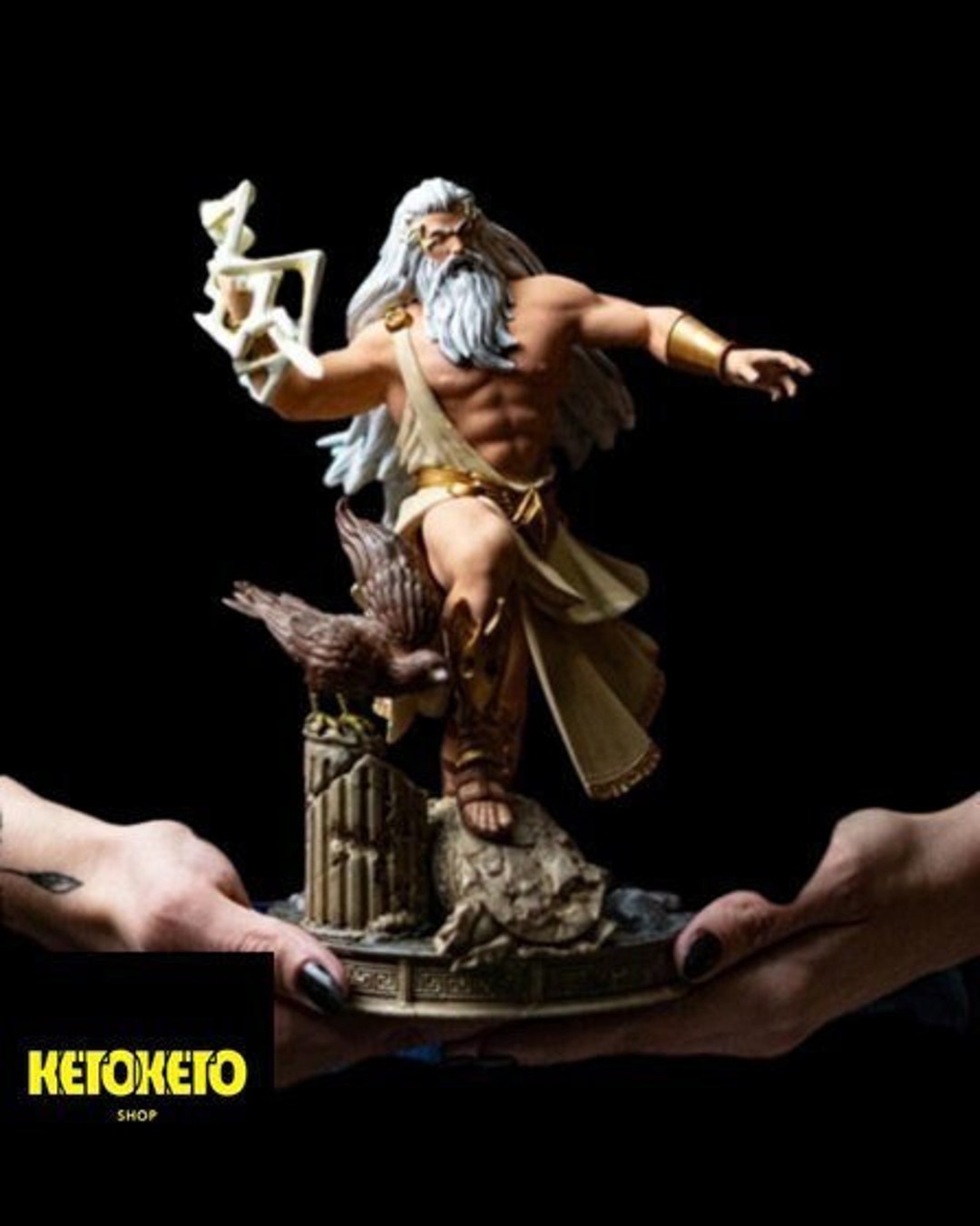 Zeus 3D STL Model File, Zeus High Quality STL File, Zeus 3D Printable ...