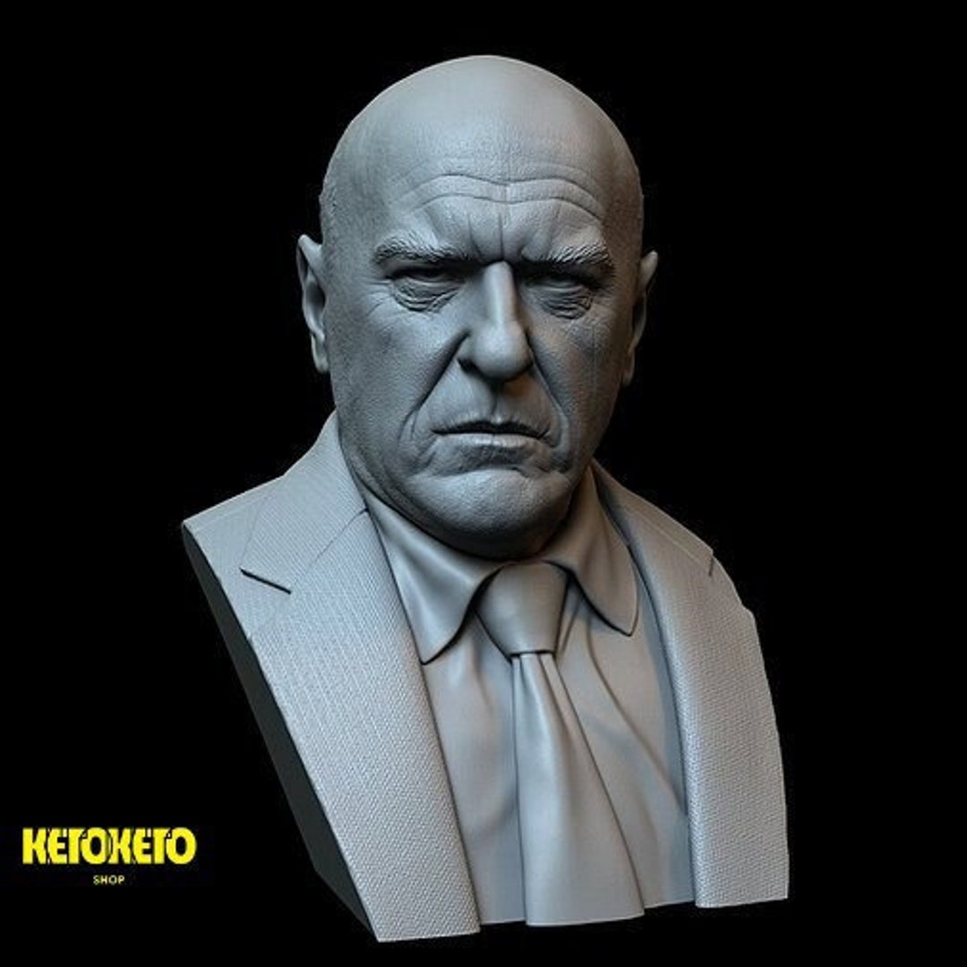 Breaking Bad Hank 3D STL Model File, Hank High Quality STL File, Hank ...