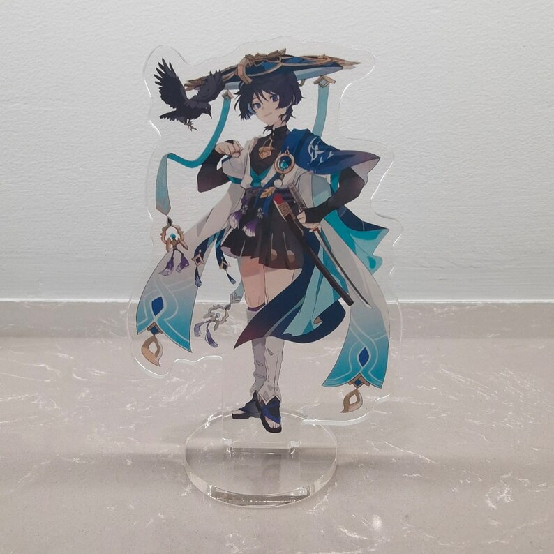 Genshin Impact Acrylic Standee Wanderer Scaramouche Kaedehara Kazuha ...