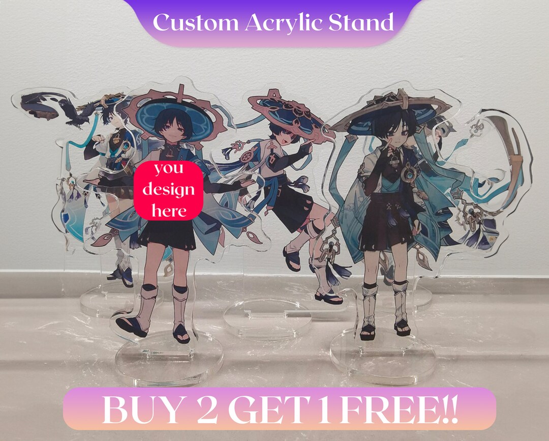 Genshin Impact Acrylic Standee Wanderer Scaramouche Kaedehara Kazuha ...