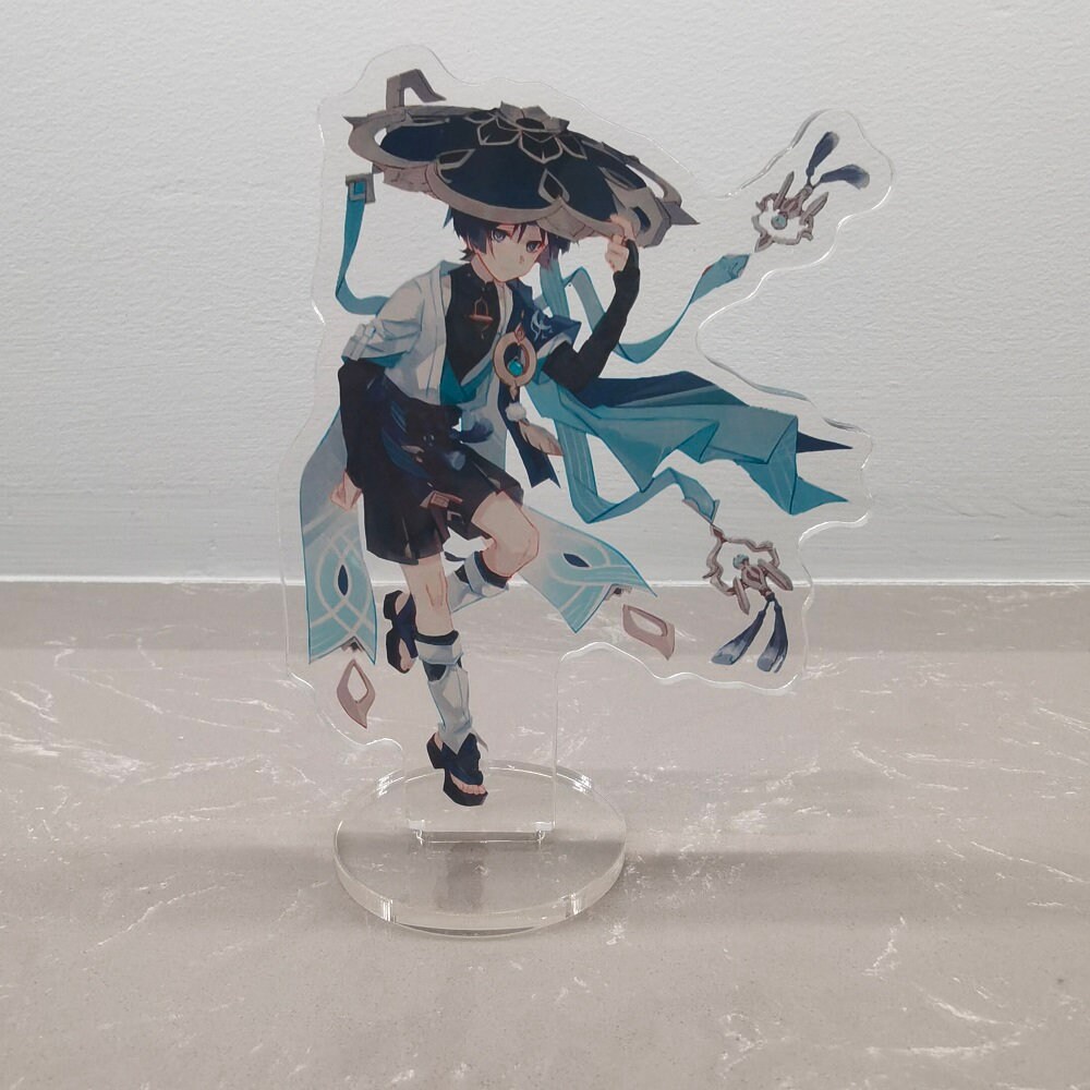 Genshin Impact Acrylic Standee Wanderer Scaramouche Kaedehara Kazuha ...