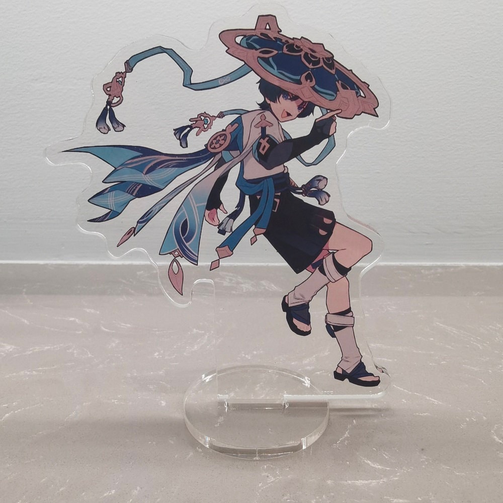 Genshin Impact Acrylic Standee Wanderer Scaramouche Kaedehara Kazuha ...