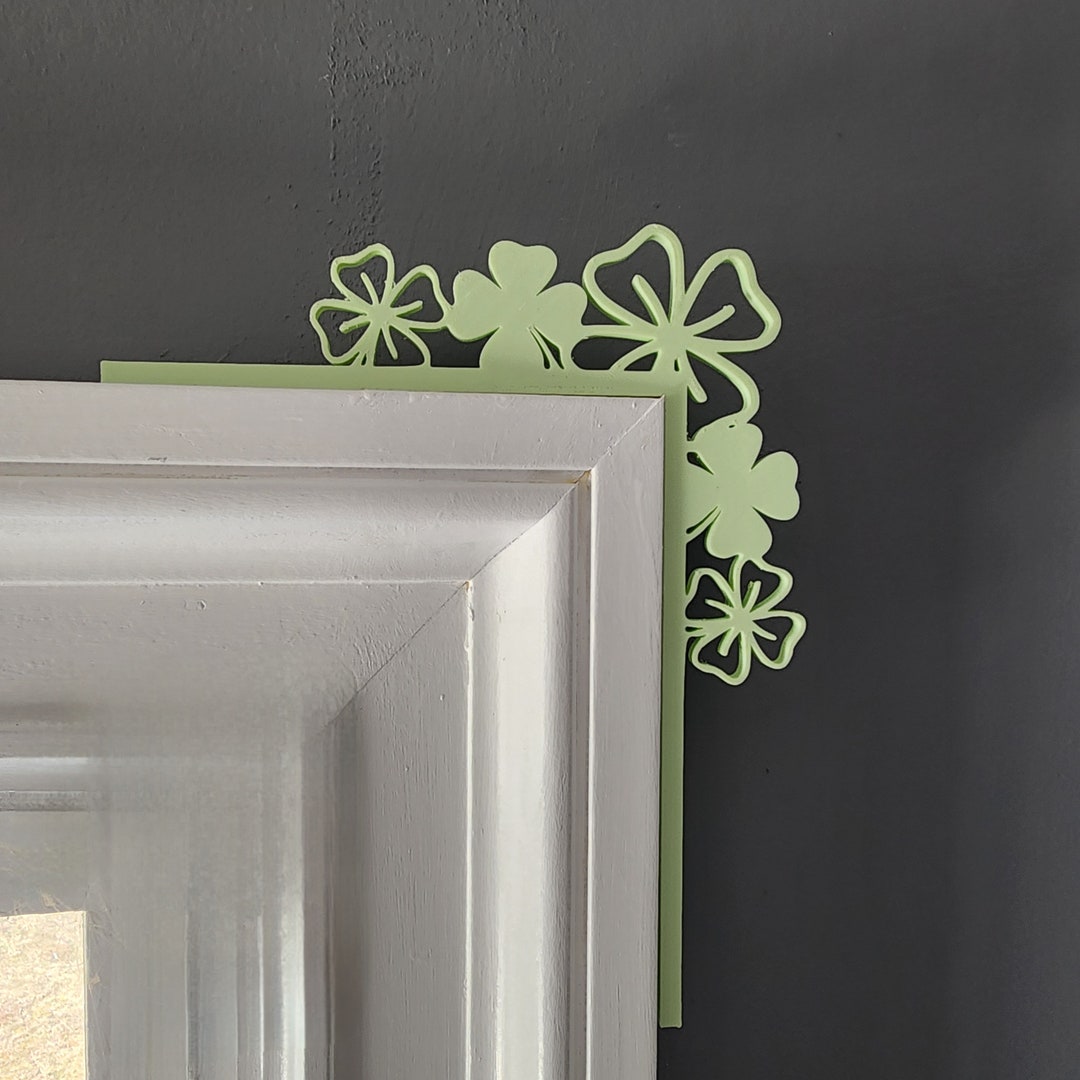 3D Printed St. Patrick's Day Door Corners: Festive and Decorative Home ...