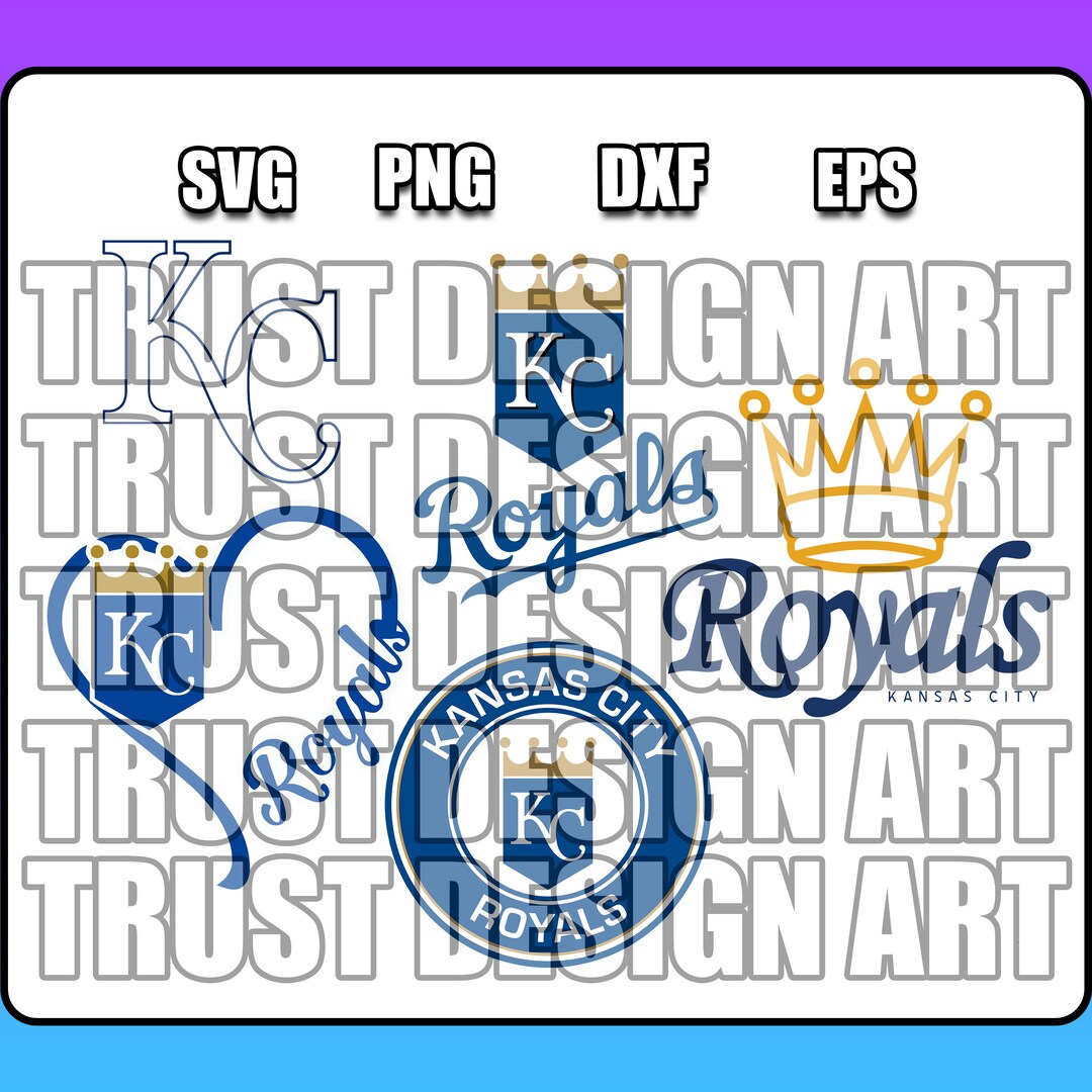 Kansas City Royalss SVG PNG, Svg Sports Files, Svg for Cricut, Clipart ...