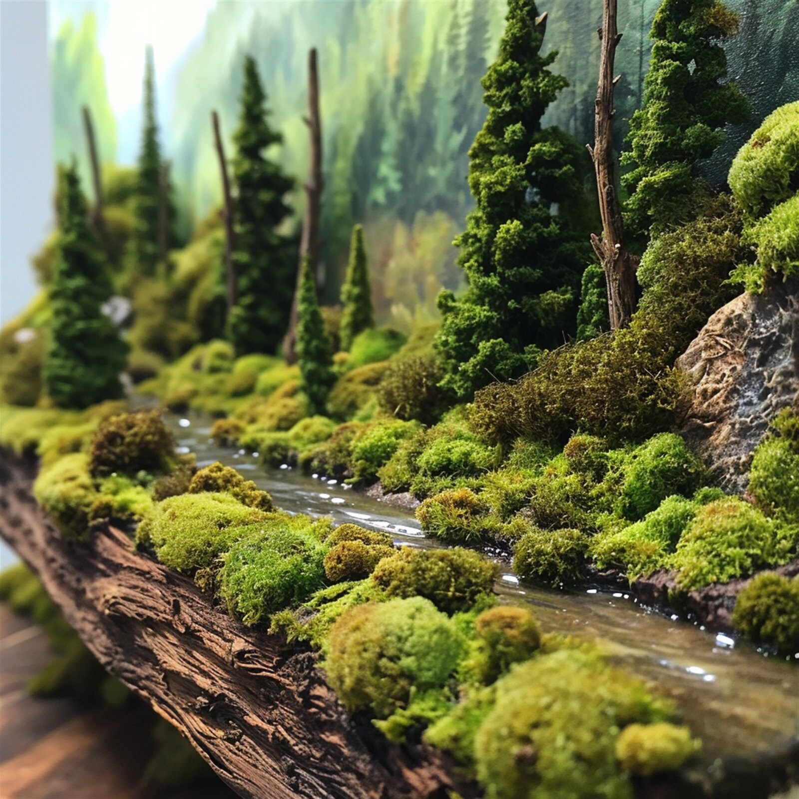 Handmade Moss Scenes as Living Art Installations - Etsy