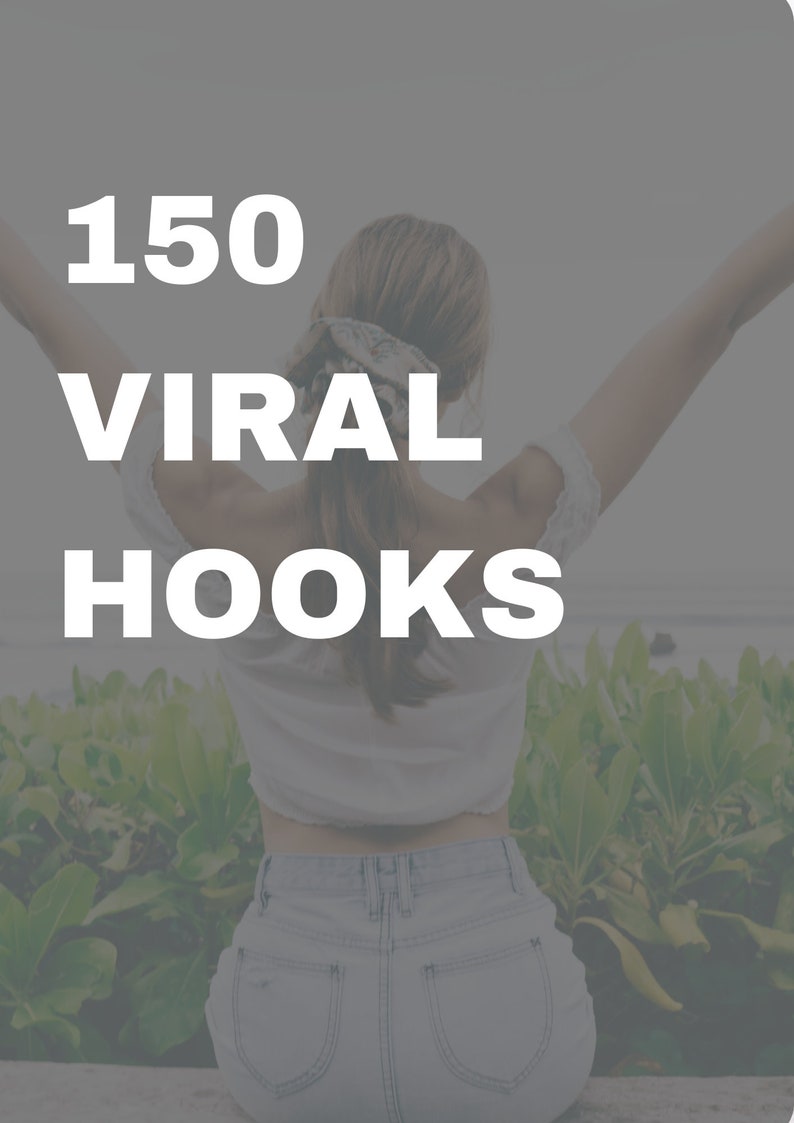 150 Viral Hooks - Etsy