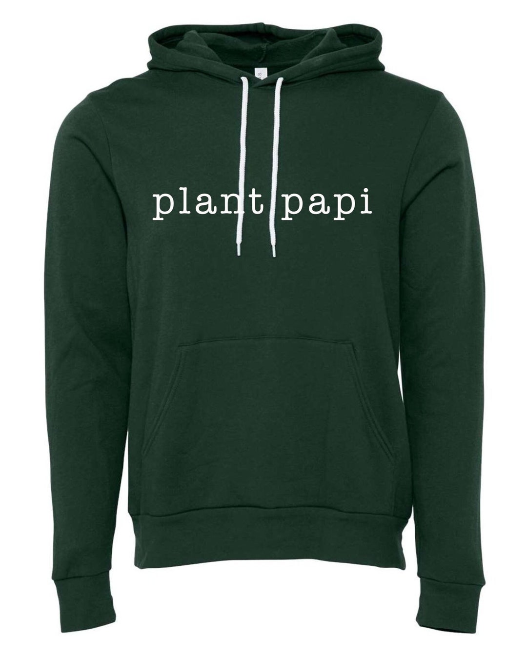 Plant Papi (plant Daddy) Hoodie (forest Green) - Etsy
