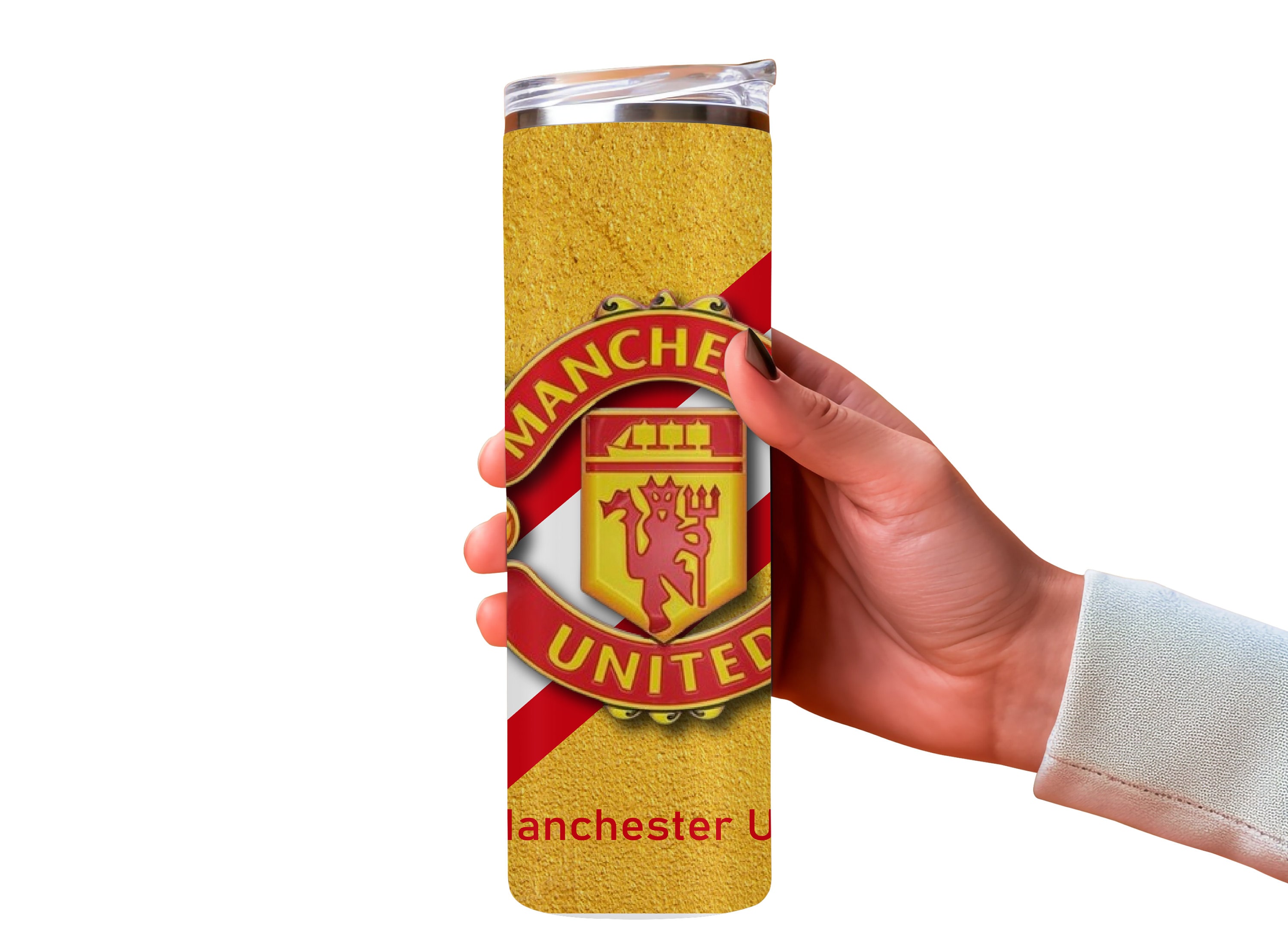 Manchester United Soccer Tumbler Wrap, Football Sublimation Tumbler ...