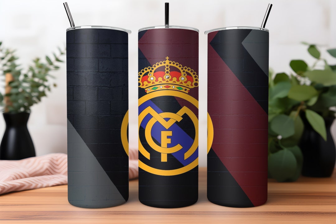 Real Madrid Tumbler Wrap,20oz,digital Design for Tumbler, Real Madrid ...