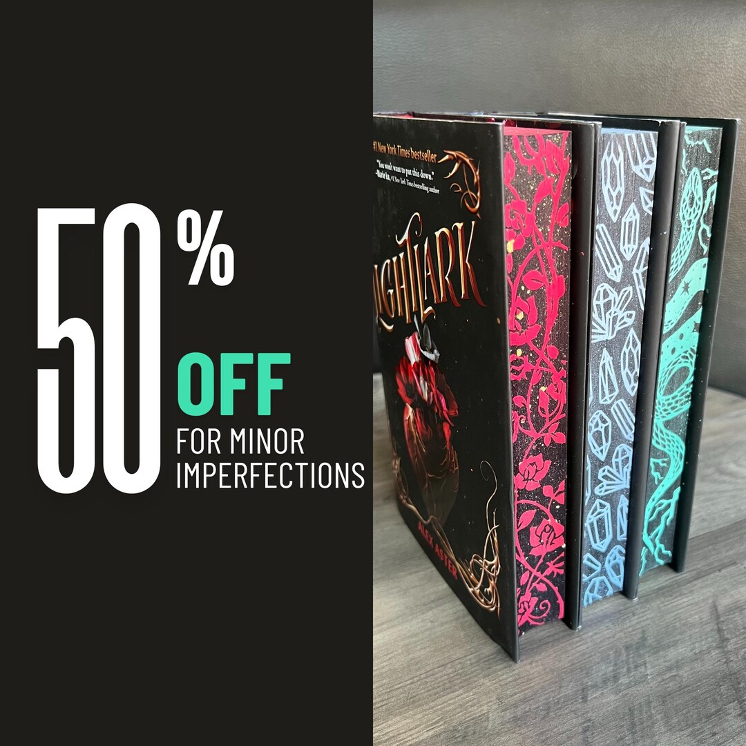 IMPERFECT Sprayed Edges Lightlark Series by Alex Aster - Etsy